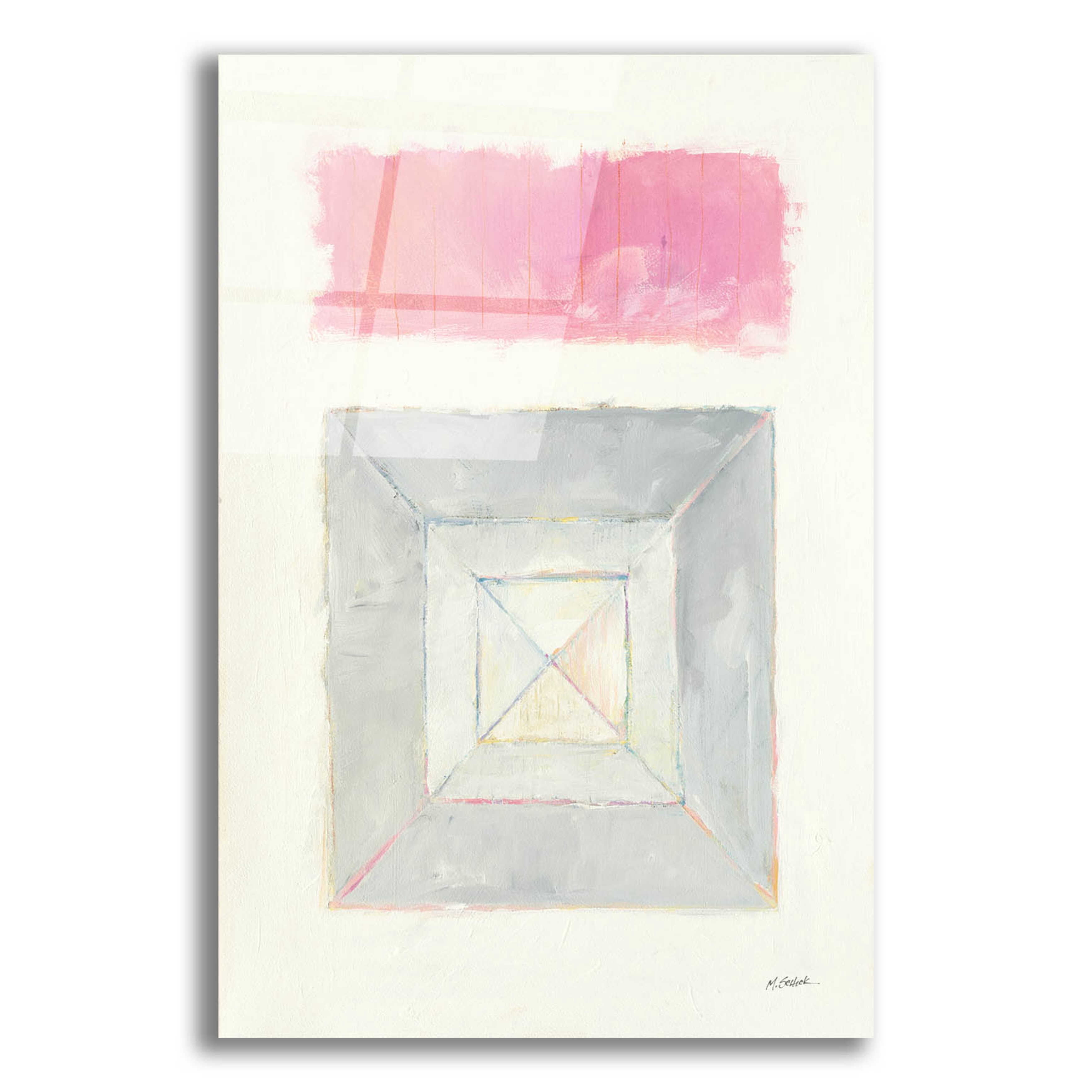 Epic Art 'Intersection' by Mike Schick, Acrylic Glass Wall Art, 12"x16 ...