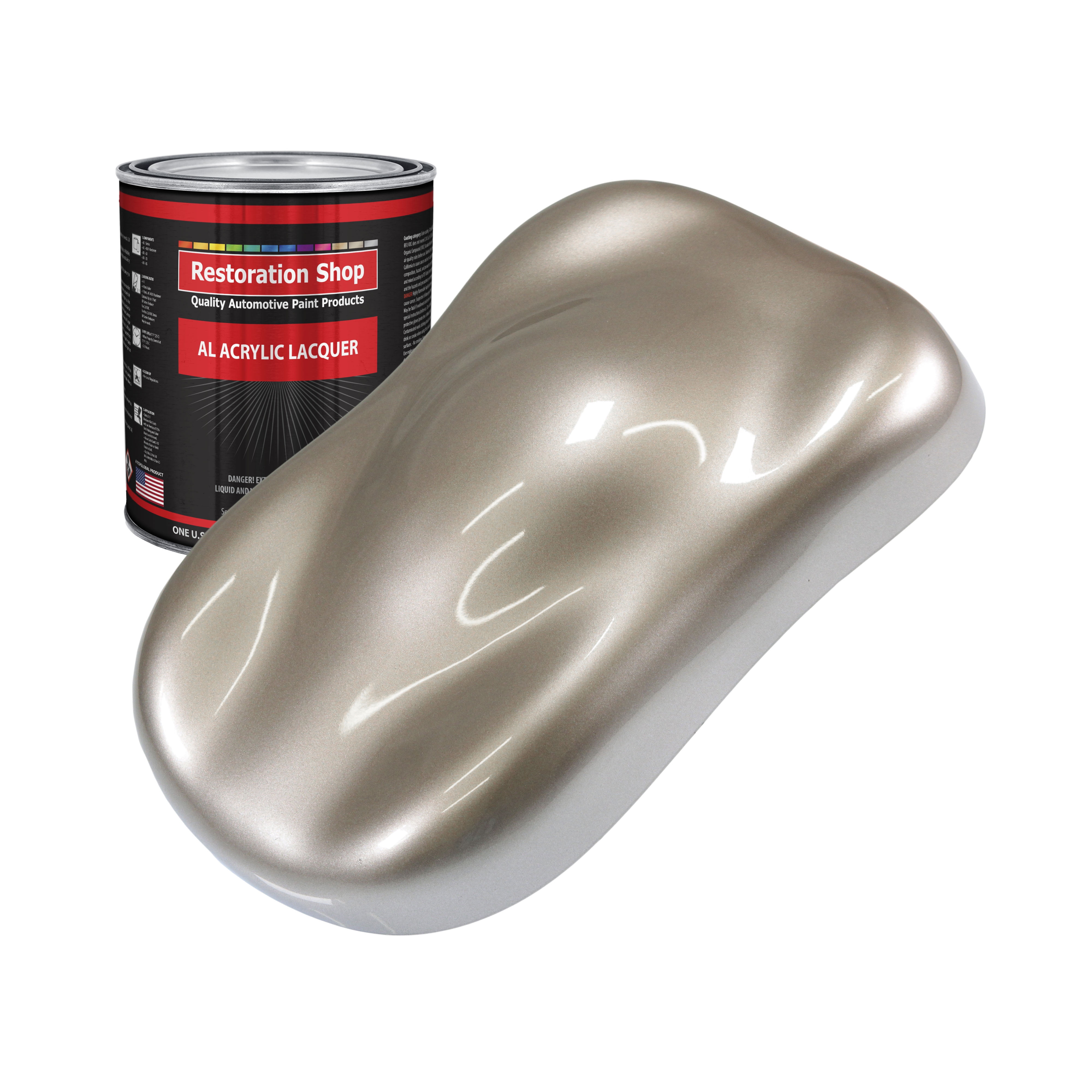 Restoration Shop - Mocha Frost Metallic Acrylic Lacquer Auto Paint ...