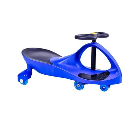 Joybay GT0092R-s Premium LED-Wheel Swing Car Ride on Toy, Blue ...