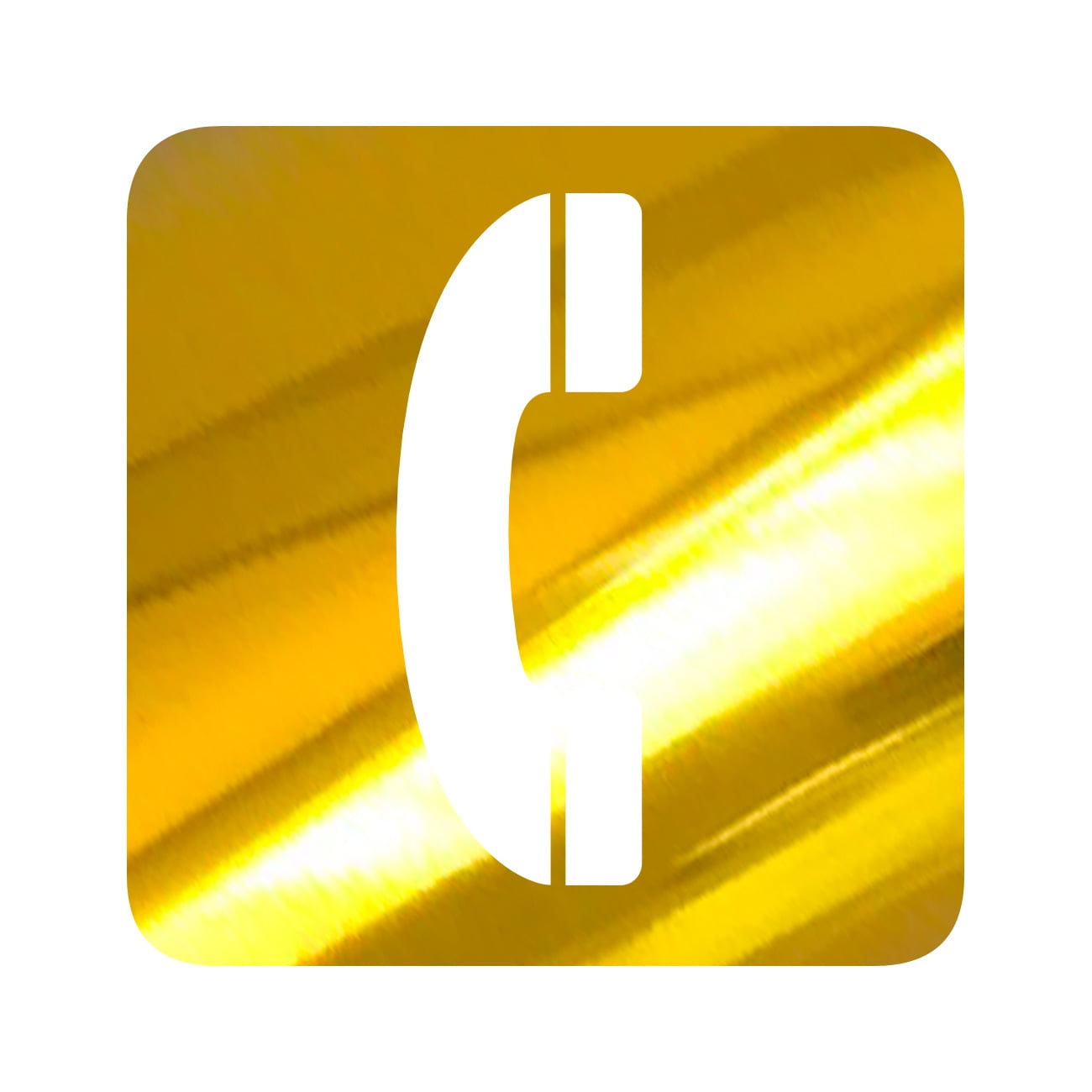 Telephone Sticker Decal Die Cut - Self Adhesive Vinyl - Weatherproof ...