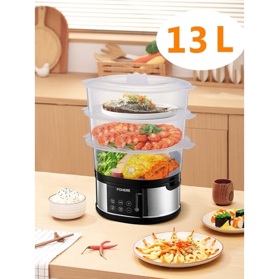 Presto 06006 Electric Pot Multi-Cooker/Steamer, Fry Cooker, 5 Quarts ...