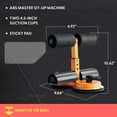 Abs Master Sit-up Bar - Sit Up Assistant Device Machine with Double ...