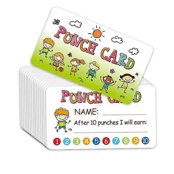 Punch Cards Reward Cards Behavior Charts | Walmart en línea