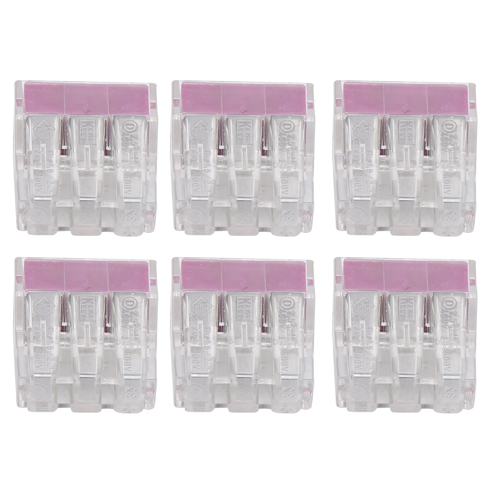 Non- Connector, Push In Design Wire Parallel Terminal Block Kit Quick ...