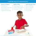 Melissa & Doug Pretend Play Laundry Set - Wooden Iron, Ironing Board ...