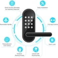 Keyless Entry Keypad Door Lock with Handle & Knob - Digital Deadbolt for Front, , Office ...