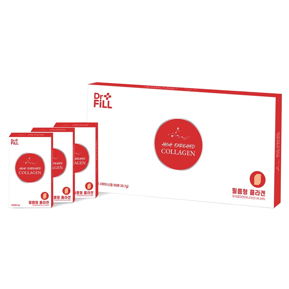 Dr. FiLL, marine collagen, fish collagen, collagen strip, collagen film ...