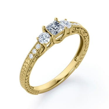 1/2ctw Diamond Engagement Ring in 10k White Gold - Walmart.com