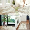 Capslpad 2x3ft Area Rug Modern Abstract Entryway Rugs Washable Low Pile ...