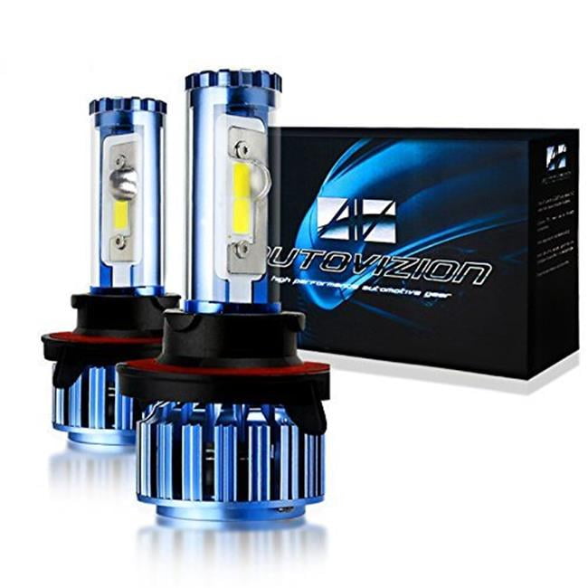 Spec-D LEDBH-H13H-CL H13 LED Headlight Bulbs - White - Walmart.com