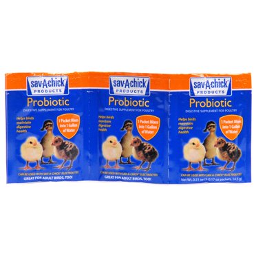 Sav-A-Chick Poultry Vitamins Electrolytes Supplement 20-Pack - Walmart.com