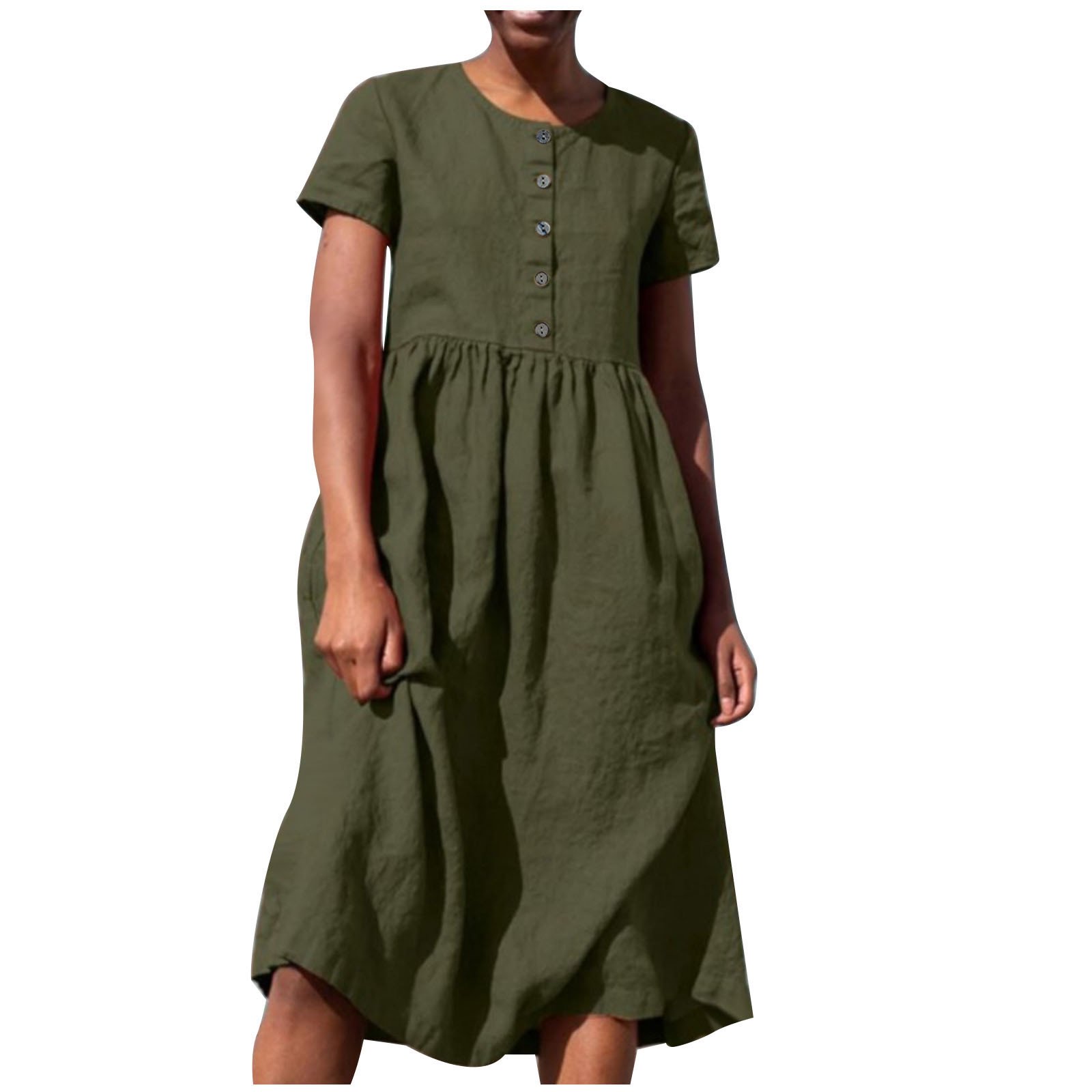 Click here for Qipopiq Dresses For Women Tiered Midi Dress Short... prices