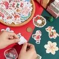 1 Bag Christmas Theme Paper Self-Adhesive Stickers for Decoration Mixed ...