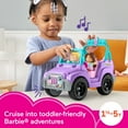 Little People, Barbie Beach Cruiser Toy Car with 2 Figures - Walmart.com