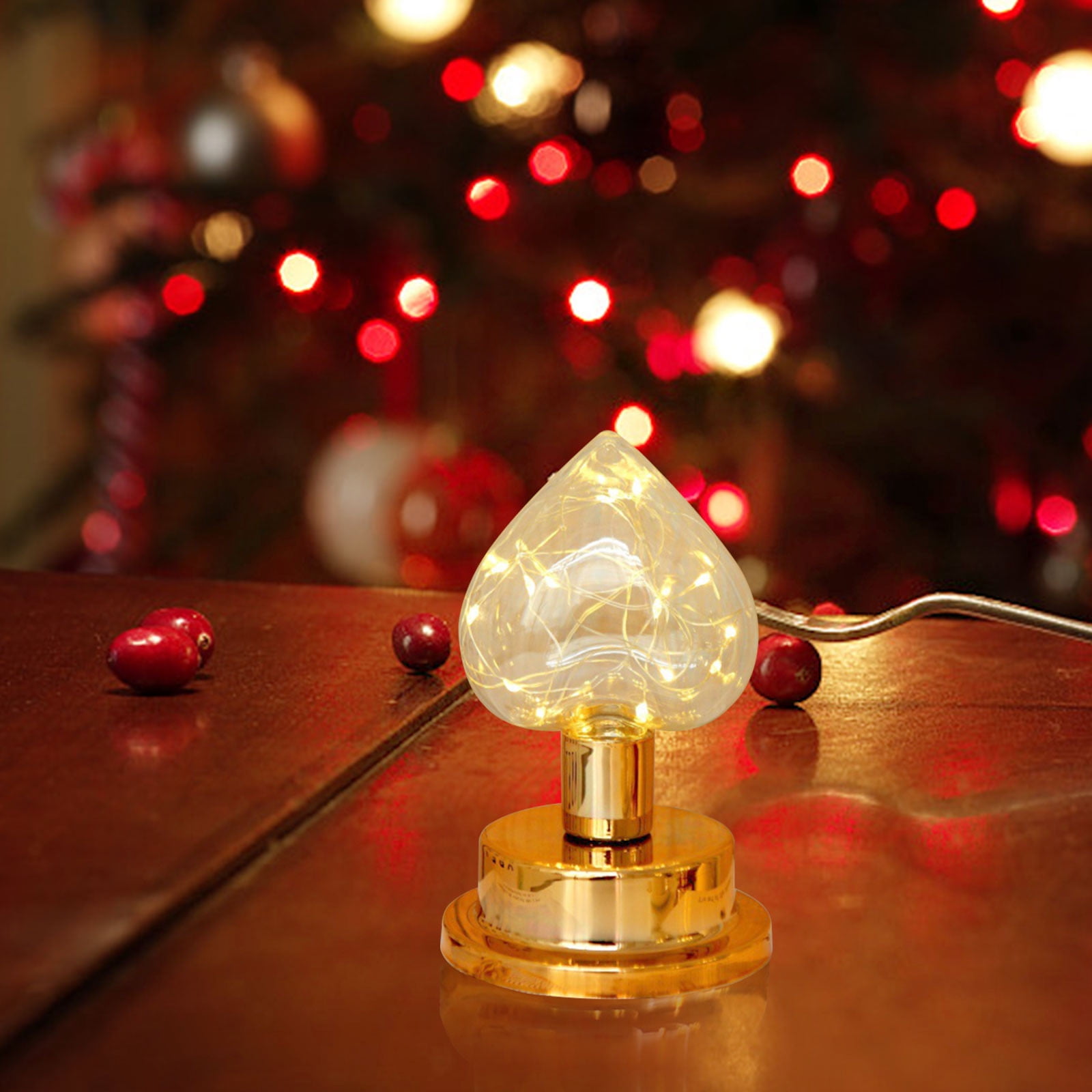 RnemiTe-amo LED Night Light,Golden Bulb Night Light,Desktop Office ...