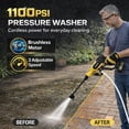Brushless Cordless Portable Washer - 2Pcs 4.0Ah Batteries and Charger ...
