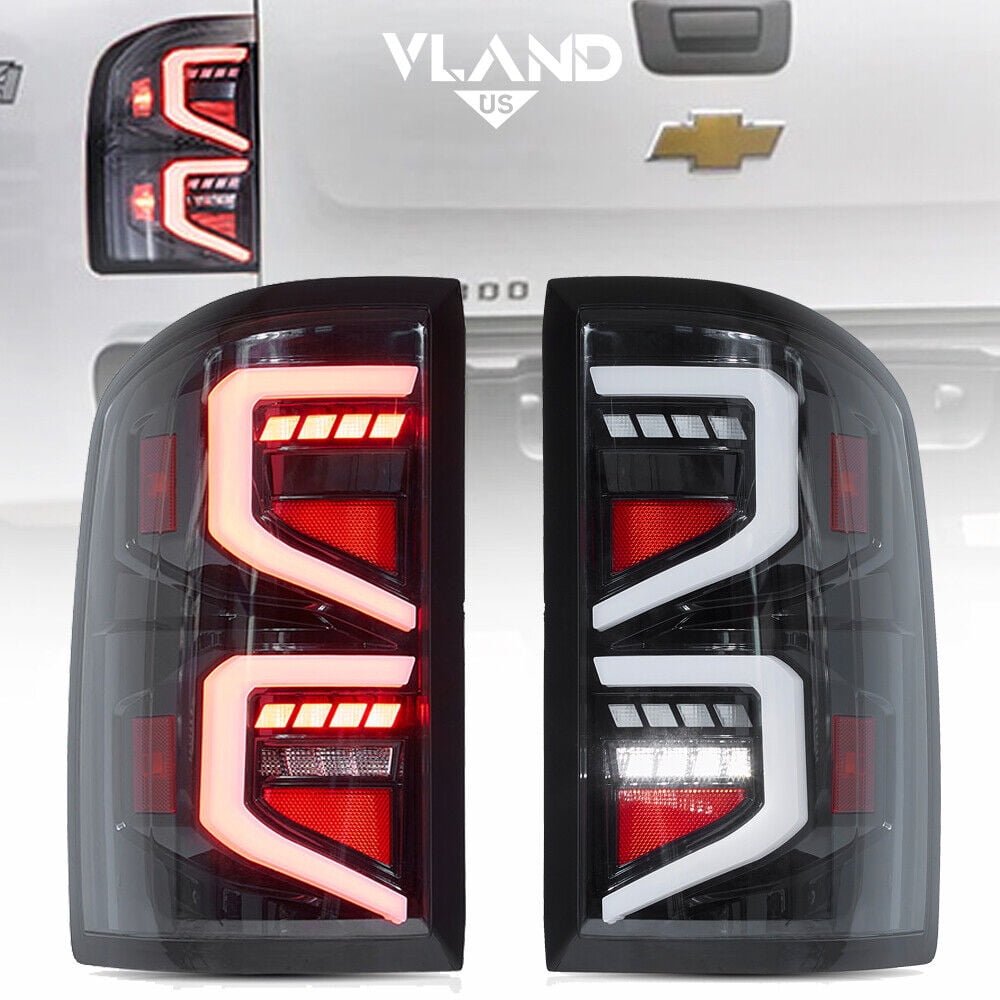 VLAND Tail Lights For Chevy Silverado 1500 2014-2018 2500HD/ 3500HD ...