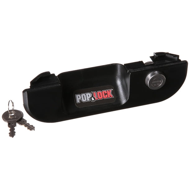 Pop & Lock PL5100 Black Manual Tailgate Lock for Toyota Tacoma(Standard ...