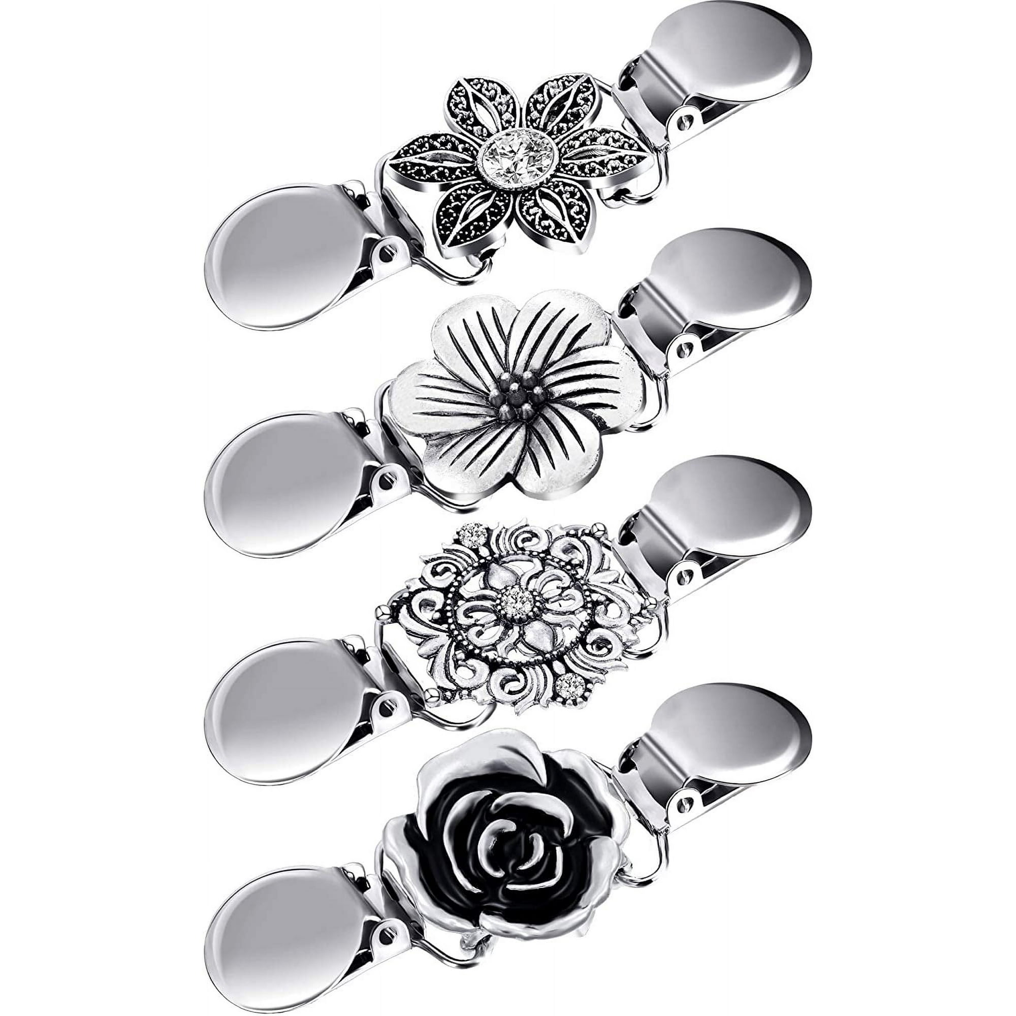 Click here for Biinggo 4 Pieces Vintage Sweater Shawl Clips Retro... prices