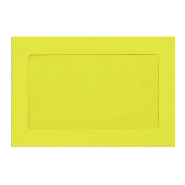 6 x 9 Full Face Window Envelopes - Citrus (50 Qty.) - Walmart.com