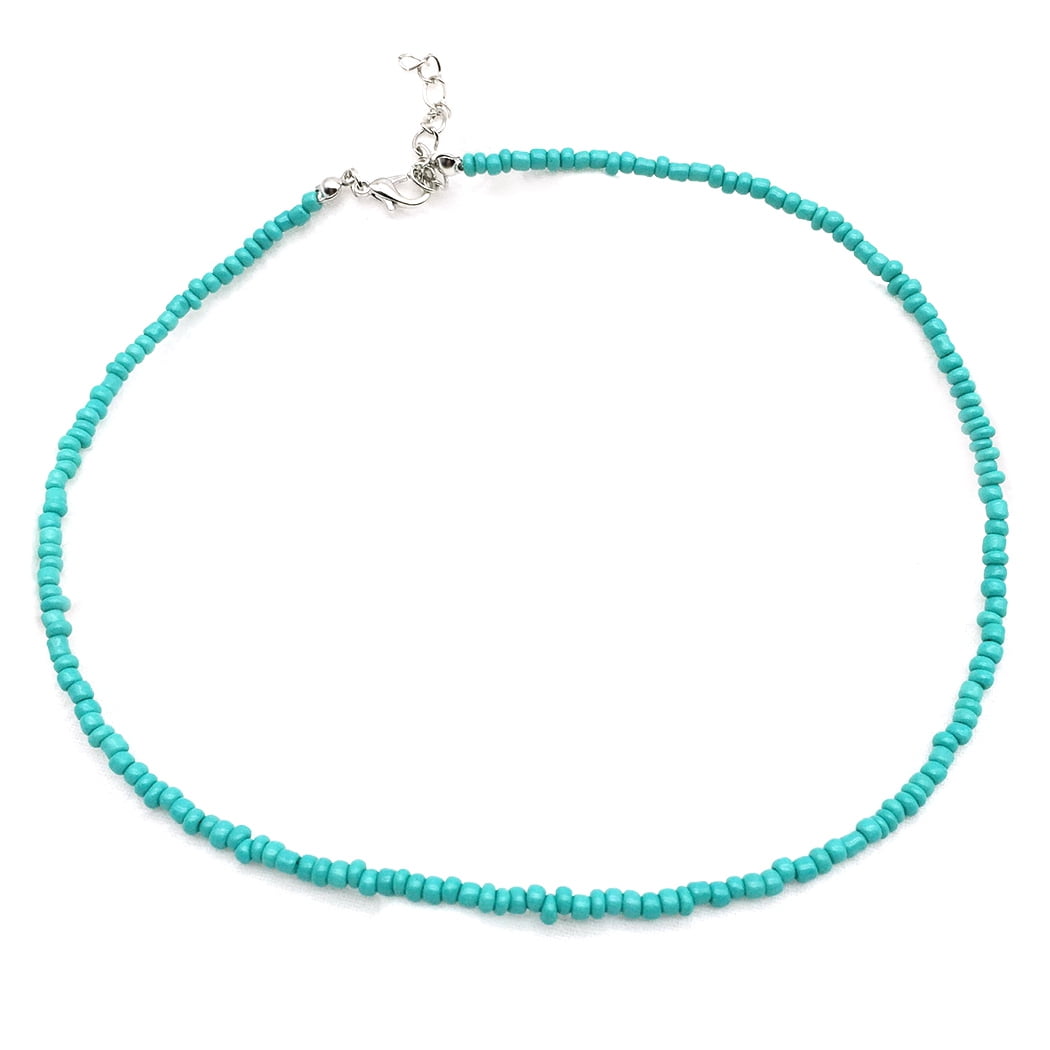Click here for Nobrand Bead Necklace Adjustable Bohemian Beach Ne... prices