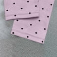 Annhoo Polka Dots Pants for Girl Basic Slim Workout Running Pants Soft ...