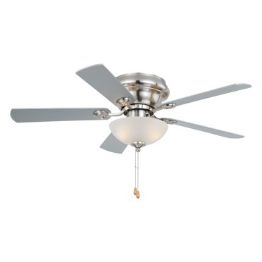 Maykoosh Rustic Revival Satin Brass Mcm Wood Propeller Ceiling Fan With ...
