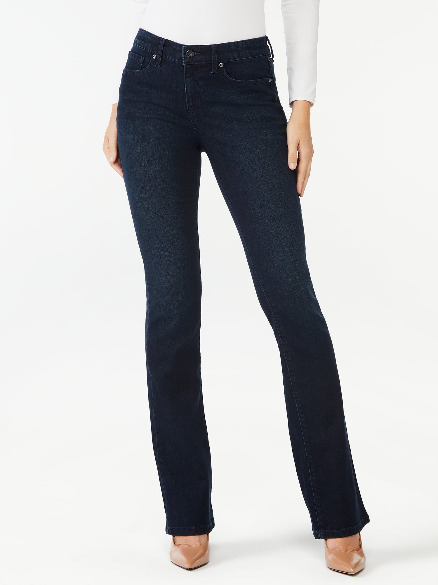 Sofia Jeans Women's Marisol Bootcut Mid-Rise Jeans - Walmart.com
