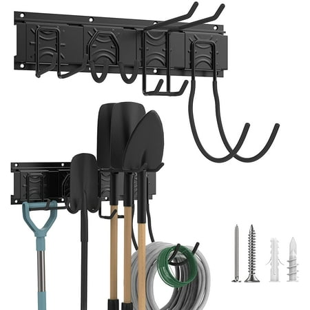 Garage Storage Tool Organizer, Heavy Duty Solid Tools Wall Mount Rack ...