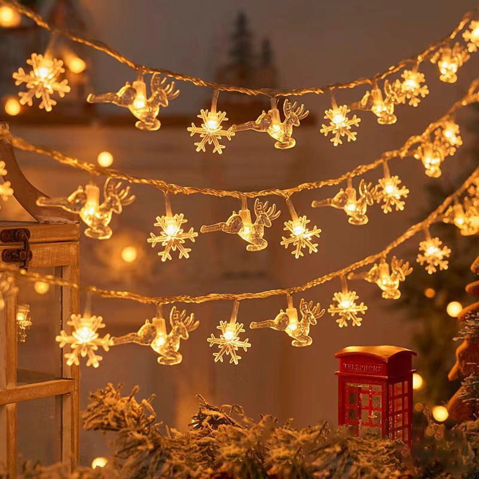 Click here for Raxion Led Christmas String Lights 10ft Elk  Snowf... prices