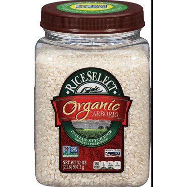 Rice Select Organic Arborio Rice, 32 oz (Pack of 4) - Walmart.com