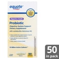 Equate Digestive Health Probiotic Capsules, 50 Count HSA/FSA Eligible ...