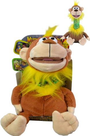 Mimic Mees Talk Back Zoo Puppet Monkey - Walmart.com
