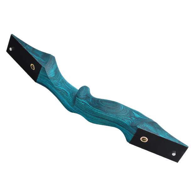 AMEYXGS 15" Recurve Bow Riser Takedown Wooden Archery Hunting Target ...