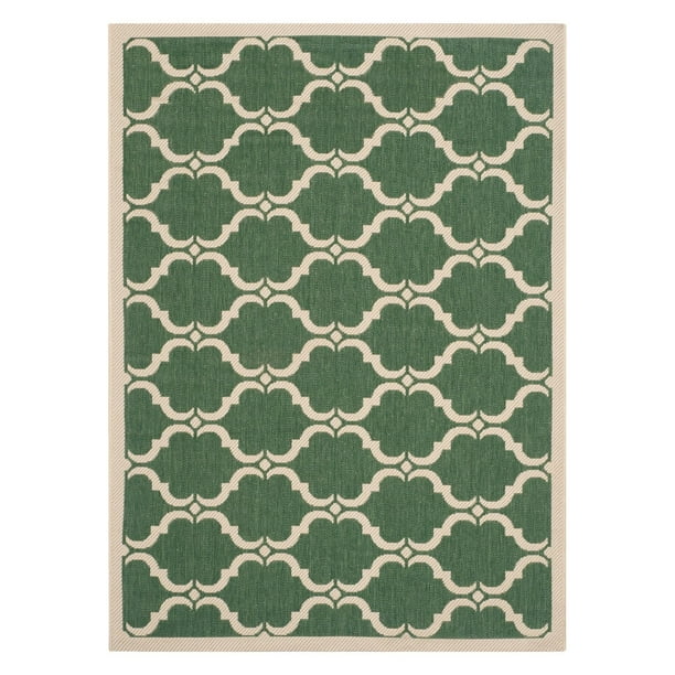 SAFAVIEH Courtyard Estelle Geometric Indoor/Outdoor Area Rug, 9' x 12 ...