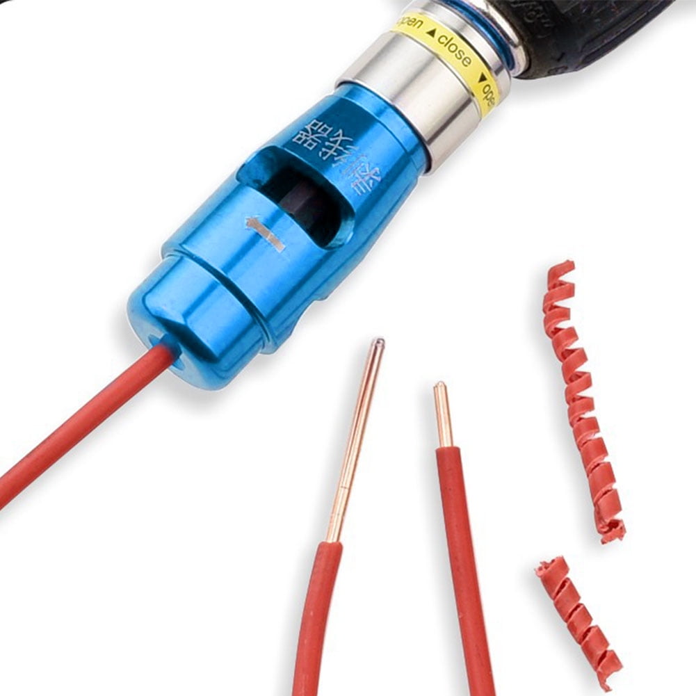 Herramienta Conector Pelado Rápido Cables Electricista Pelacables ...
