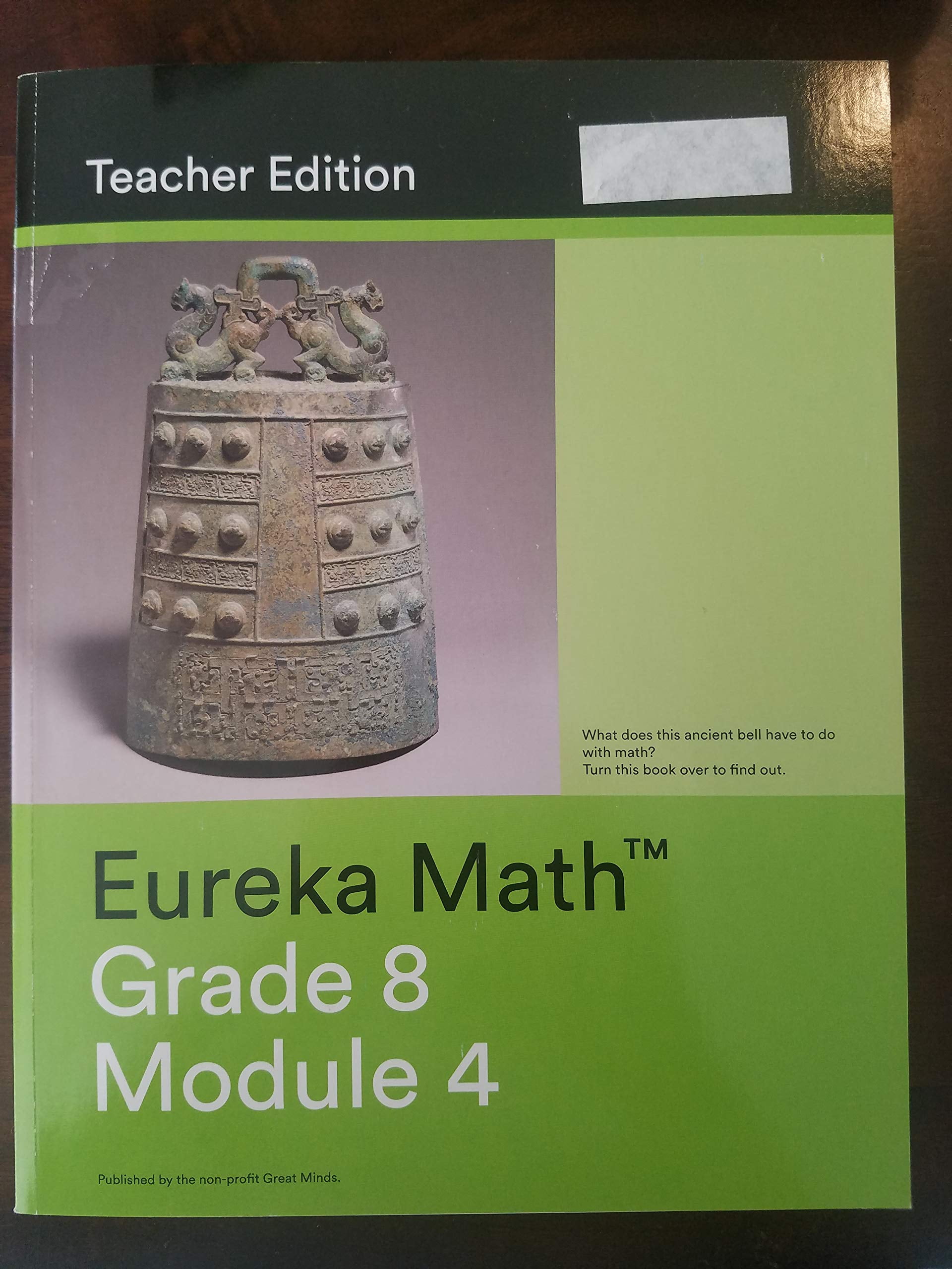 Pre-Owned Eureka Math Grade 8 Module 4 Teacher Edition - Walmart.com