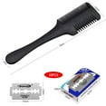 FEIGO Barber Hair Thinning Razor Comb, Stylist Grip, Black Hairdressing ...