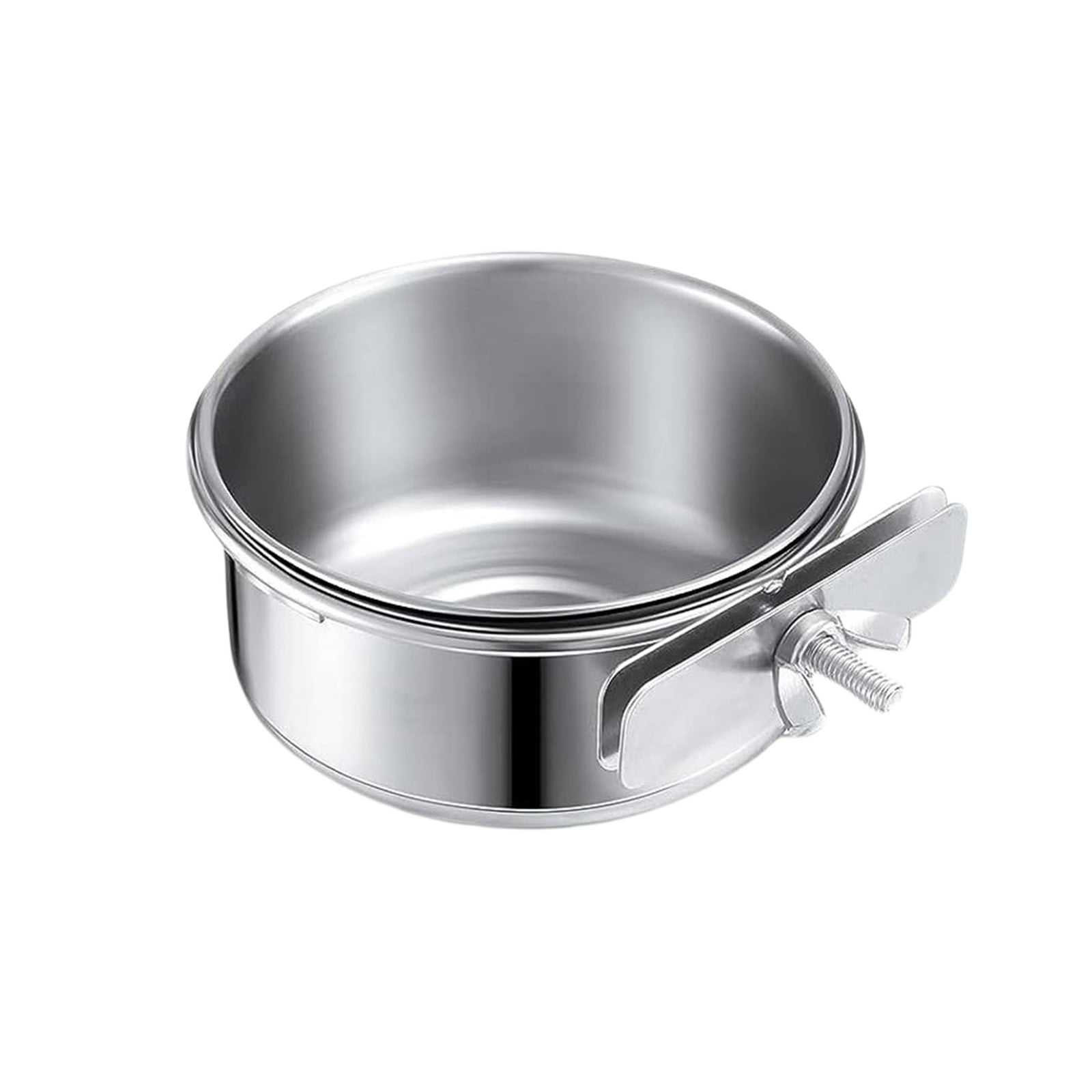 Hearth & Gear Bird Food Can Food Cup Stainless Steel Parrot Myna Small ...