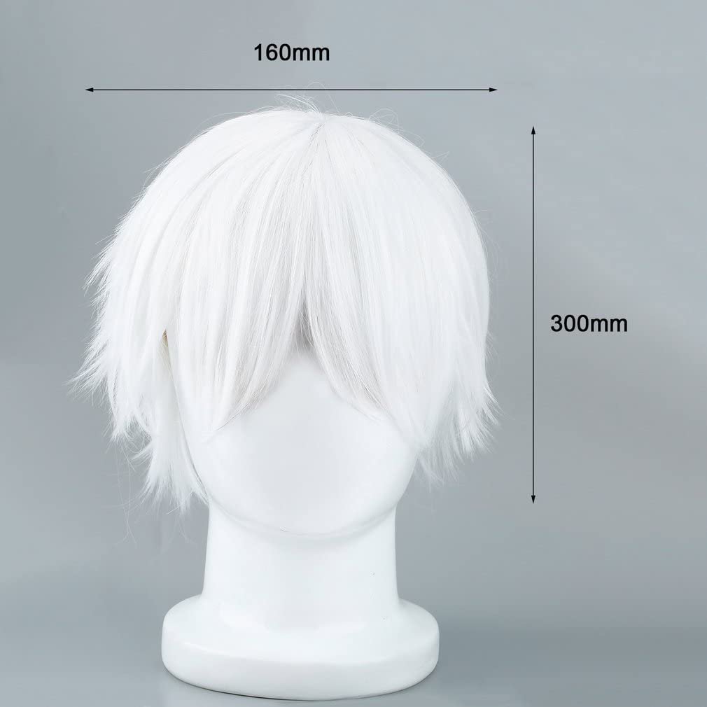 Anime Boy Wig Pink Cosplay Wig Male Japanese Short Hair Dk Juvenile ...
