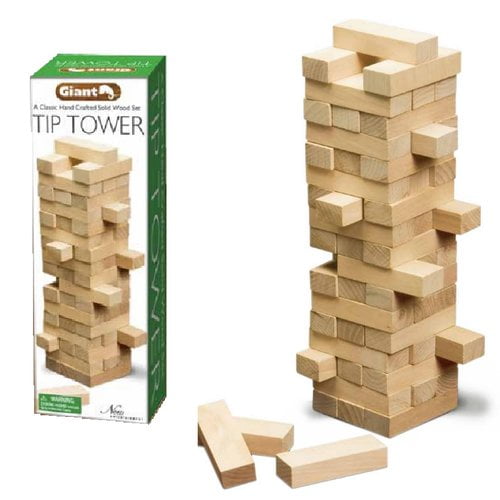 Giant Wooden Tip Tower - Walmart.com