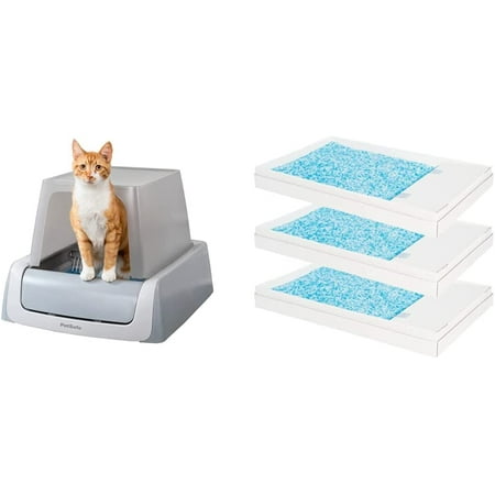 PetSafe ScoopFree Automatic Self Cleaning Hooded Cat Litter Box - Ultra ...