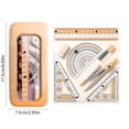 CCOCC 2026 New Geometry Set Protractor and Compass Set with 7X3 ...