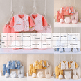 0-3 Months Toddler Newborn Romper Cute Ruffled Long Sleeve Love Fall ...