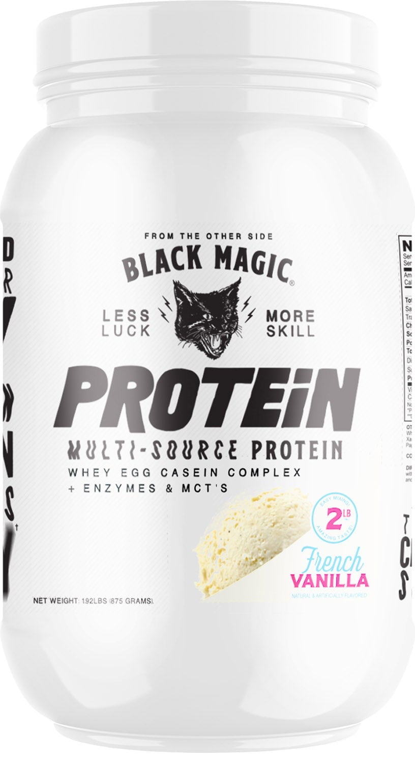 Black Magic Supply Multi Source Whey Protein (French Vanilla - 25 ...