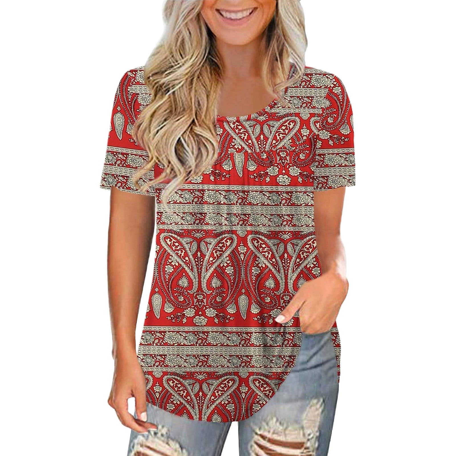 Click here for Asddcavvf Blouse For Women Womens Plus Size Tops S... prices