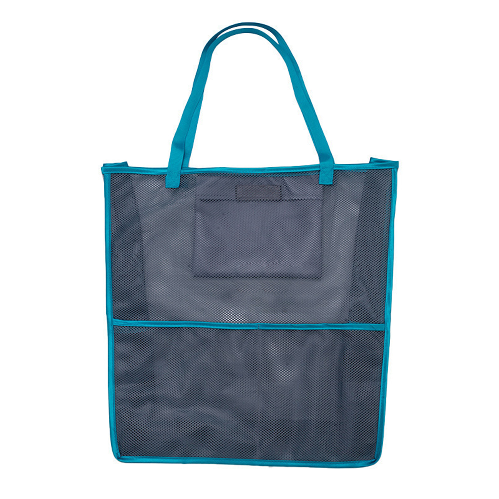 Double Layer Portable Net Cotton String Shopping Bag, Reusable Mesh ...