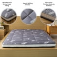 MAXYOYO Extra Thick Futon Floor Mattress, Padded Memory Foam Sleeping ...