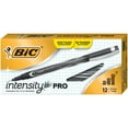 BIC Intensity Pro Marker Pen, Fine Point (0.5mm), Black, 12-Count ...
