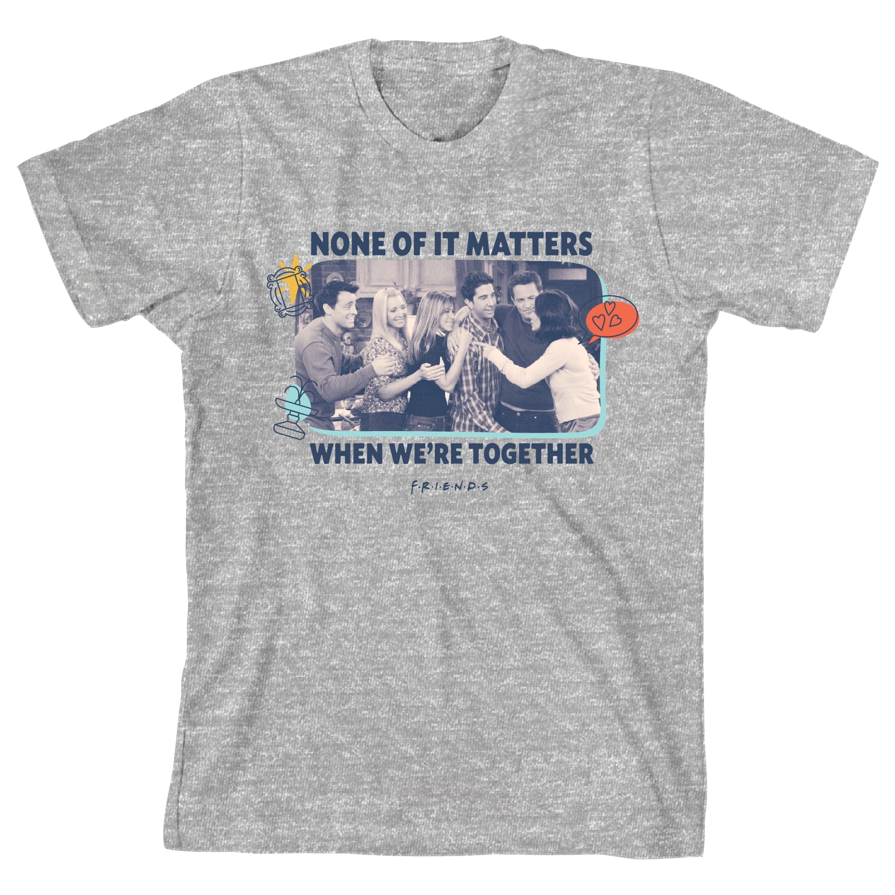 Friends TV Show When We're Together Youth Athletic Heather T-shirt ...